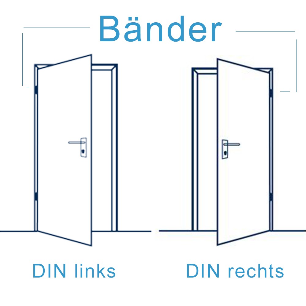 Einbohrband Stahl vernickelt V 8550 - DIN rechts oder DIN links kaufen ...